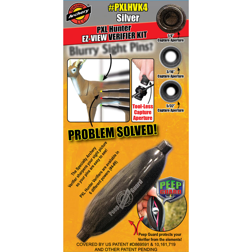 Specialty Archery PXL Hunter EZ-View Verifier Kit No. 4 Silver ...